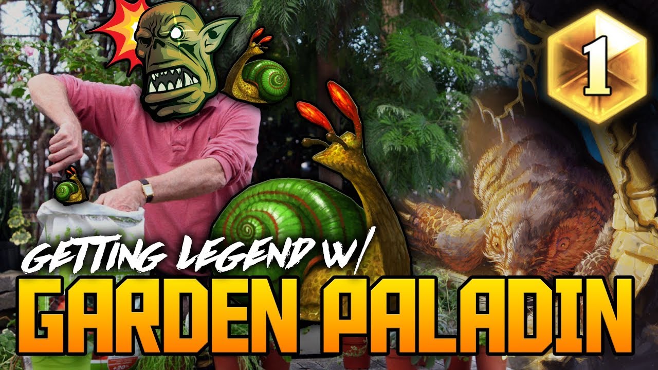 Legend with Garden Paladin | Kobolds & Catacombs | Hearthstone ...