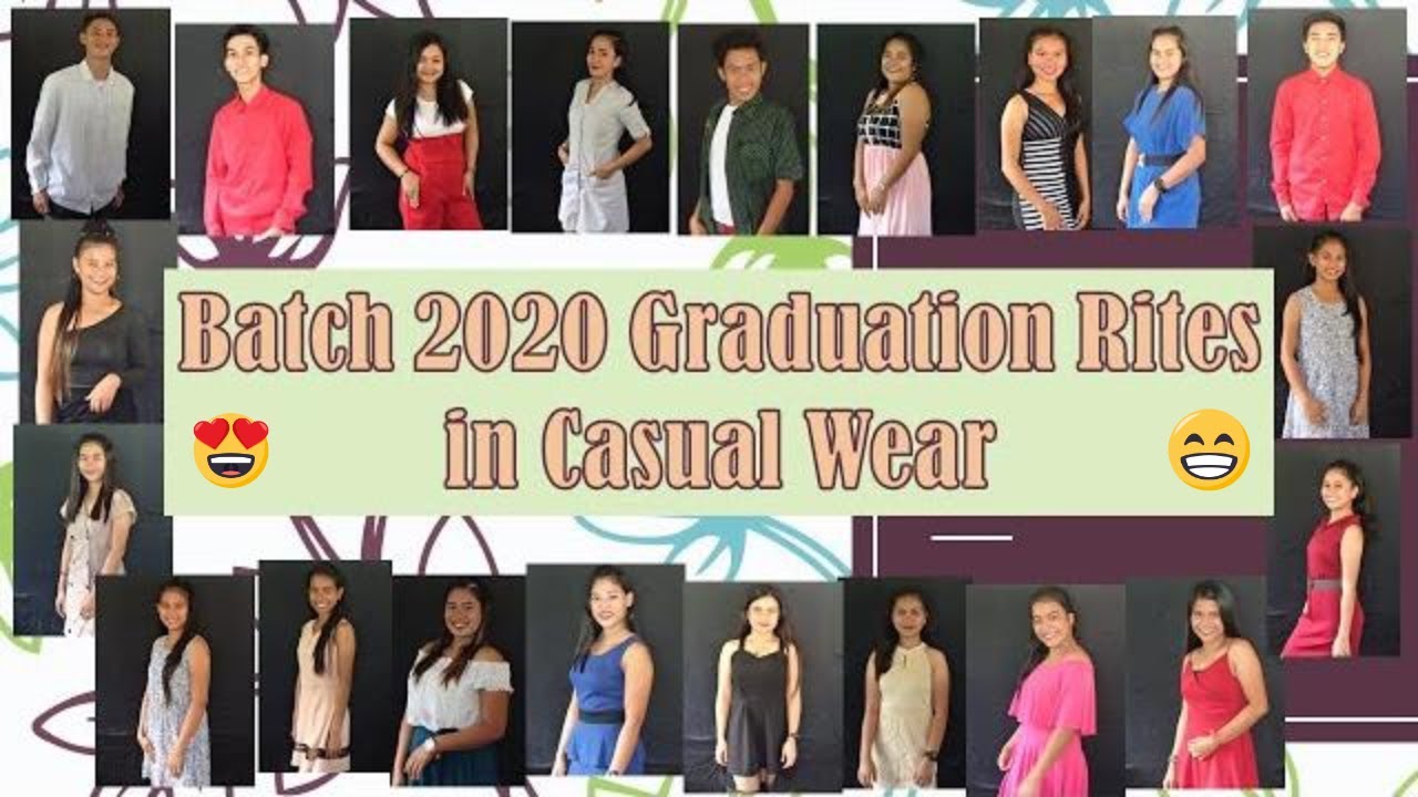 SENIOR HIGH SCHOOL BATCH 2020 GRADUATION RITES PRESENTATION PART II ...