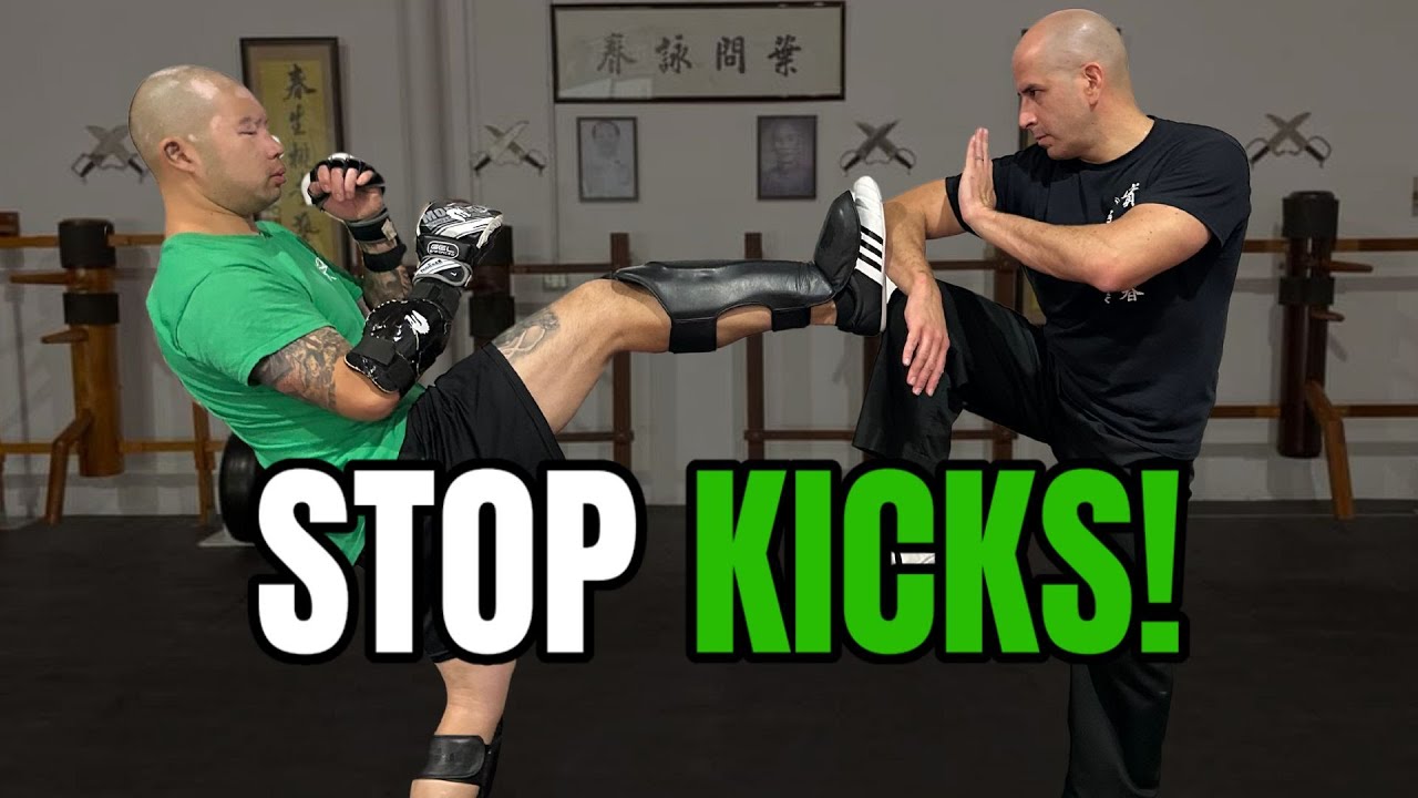 Stop Kicks with WING CHUN! - YouTube