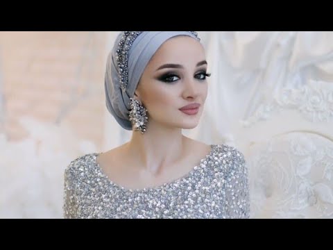Pinterest @adarkurdish Hijab Wedding Dresses#beautiful #beautifu#model