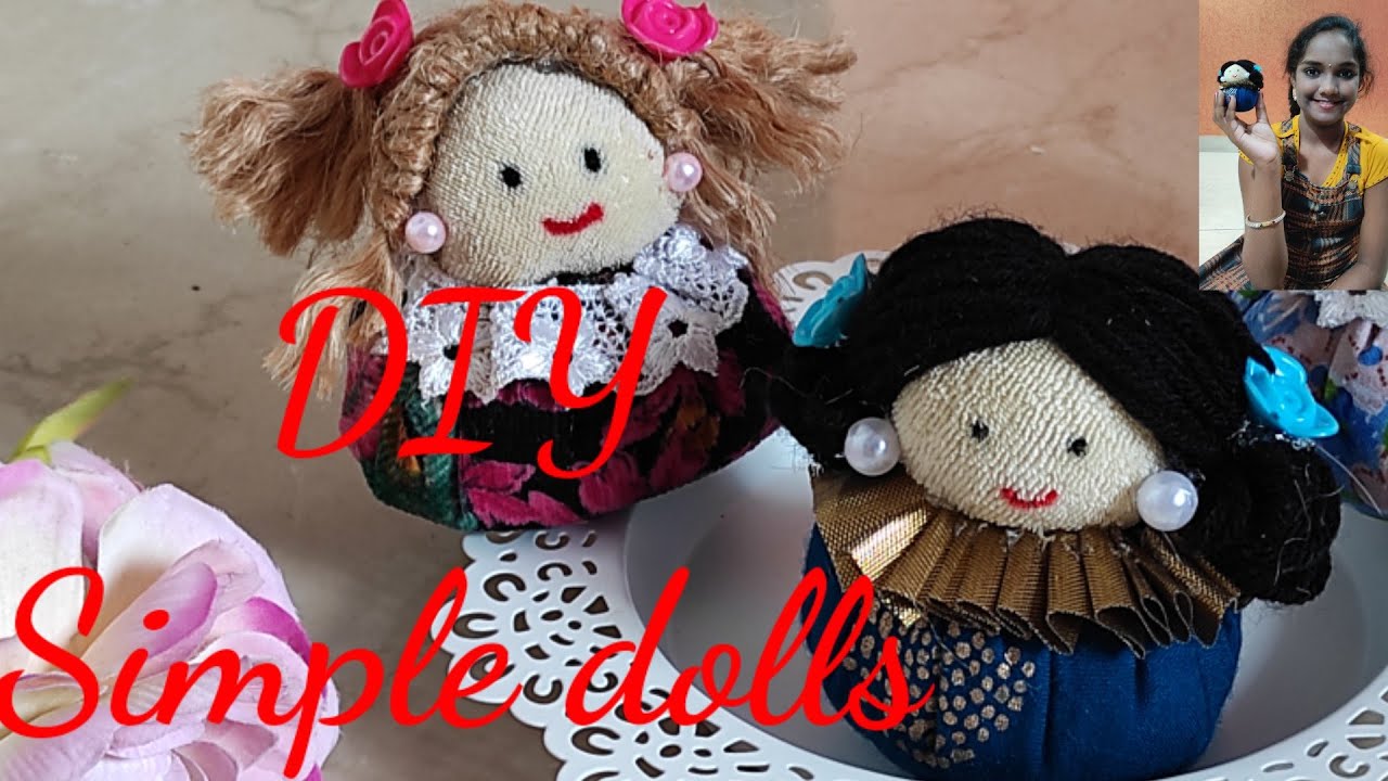 DIY || How to make a doll || cloth doll || kids craft || DIY doll ...