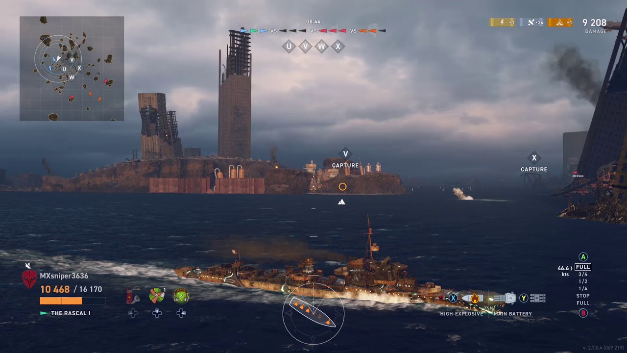 rust n rumble |World of Warships Legends #WoWsLegends #gameplay # ...