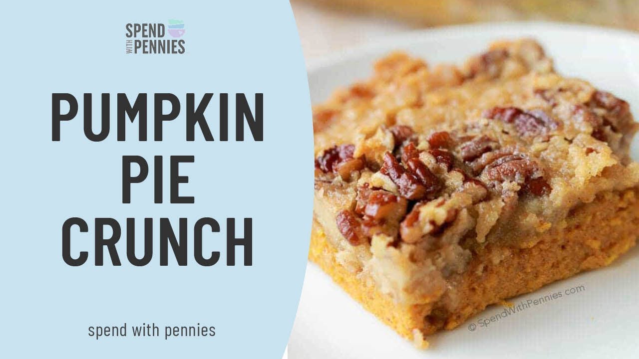Pumpkin Pie Crunch - YouTube