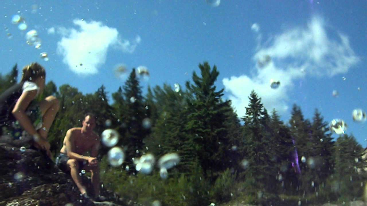 armand melanson - gordon falls - behind the falls - YouTube