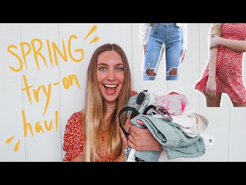 HUGE SPRING TRY-ON HAUL *affordable*