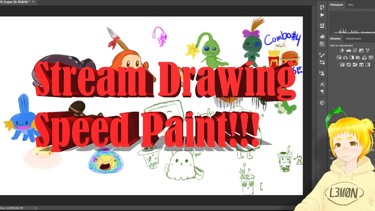 Speed drawing, doodles - YouTube