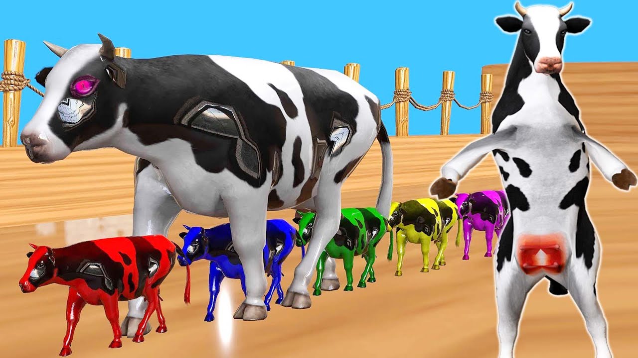 FUNNY COW DANCE 2 │ Cow Song & Cow Videos 2023 - YouTube