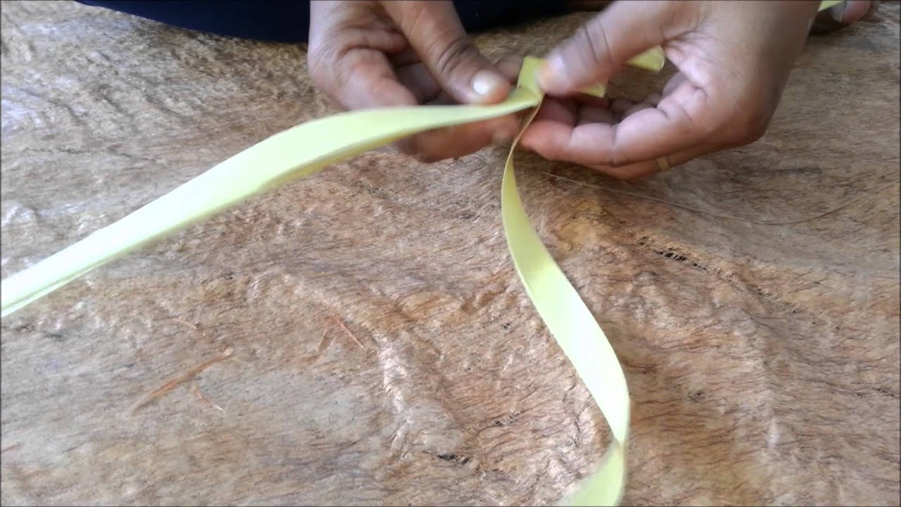 Mah Meri Origami Keris - YouTube