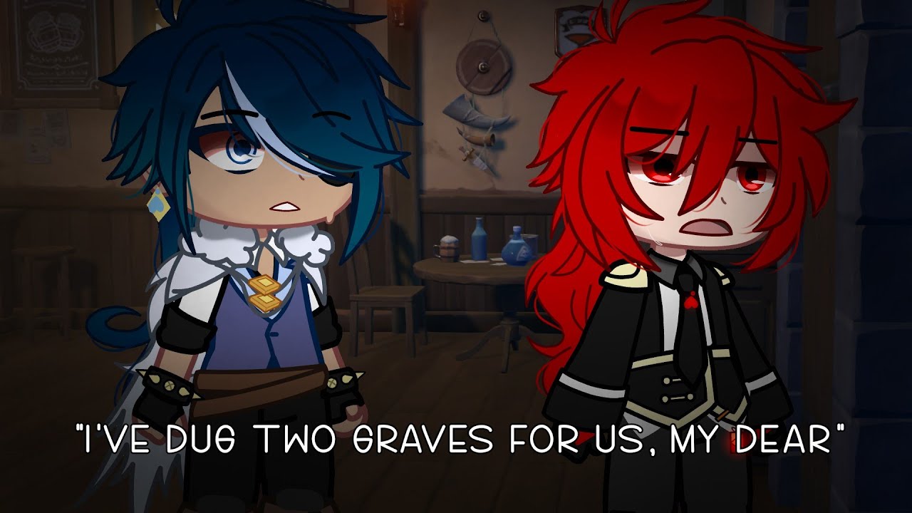 "I've Dug Two Graves For Us, My Dear" // Diluc Angst // Genshin Impact ...