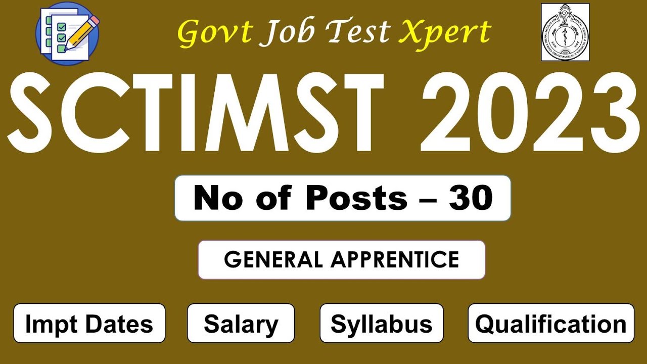 Sree Chitra Tirunal Institute for Medical Sciences and Technology ...