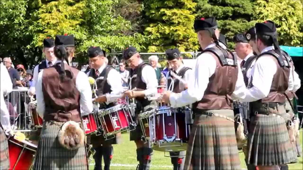 Scottish Championships 2015 - Glasgow Skye Association Pipe Band - YouTube