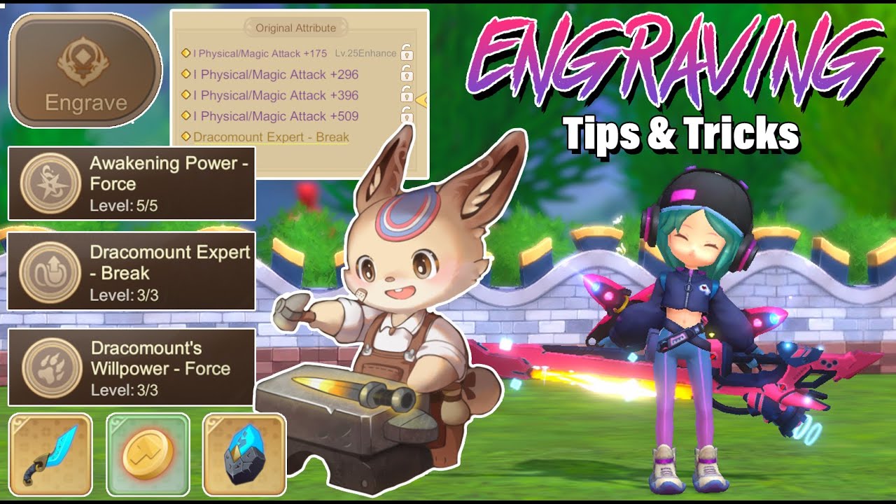 Draconia Saga - Engraving Tips & Tricks [FILIPINO/TAGALOG] - YouTube