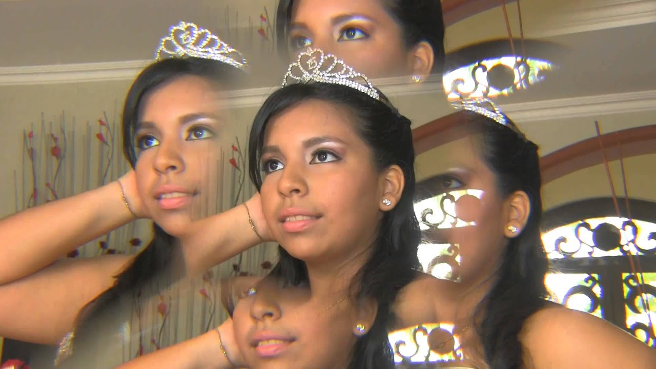 Angie Nicole sesion de sus quince años - YouTube