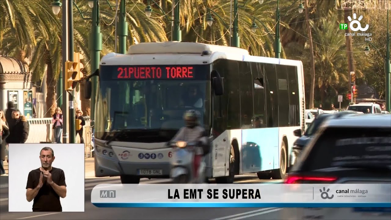 La EMT alcanza por primera vez los 50 millones de viajeros al año - YouTube