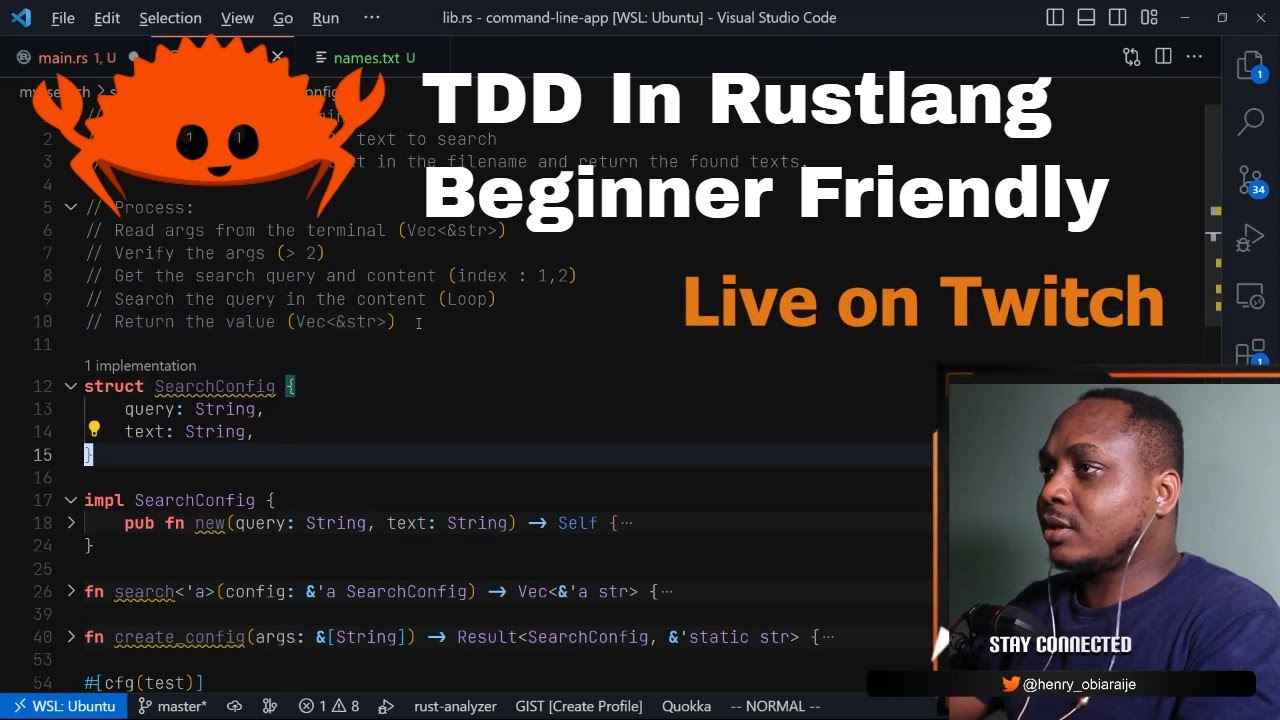 TDD In Rust language - Beginner Friendly Tutorial - YouTube