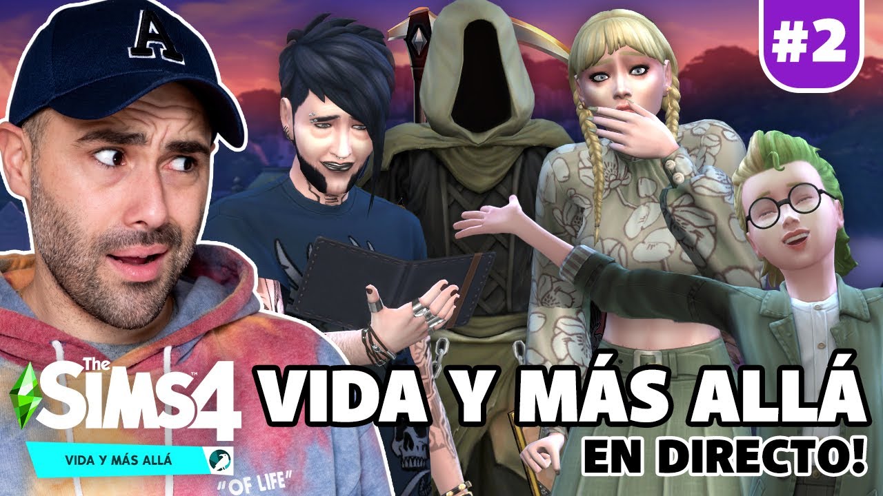 👻 ¿Embarazada de la PARCA? | Los Sims 4: Vida y Más Allá! | Ep.2 💀 ...
