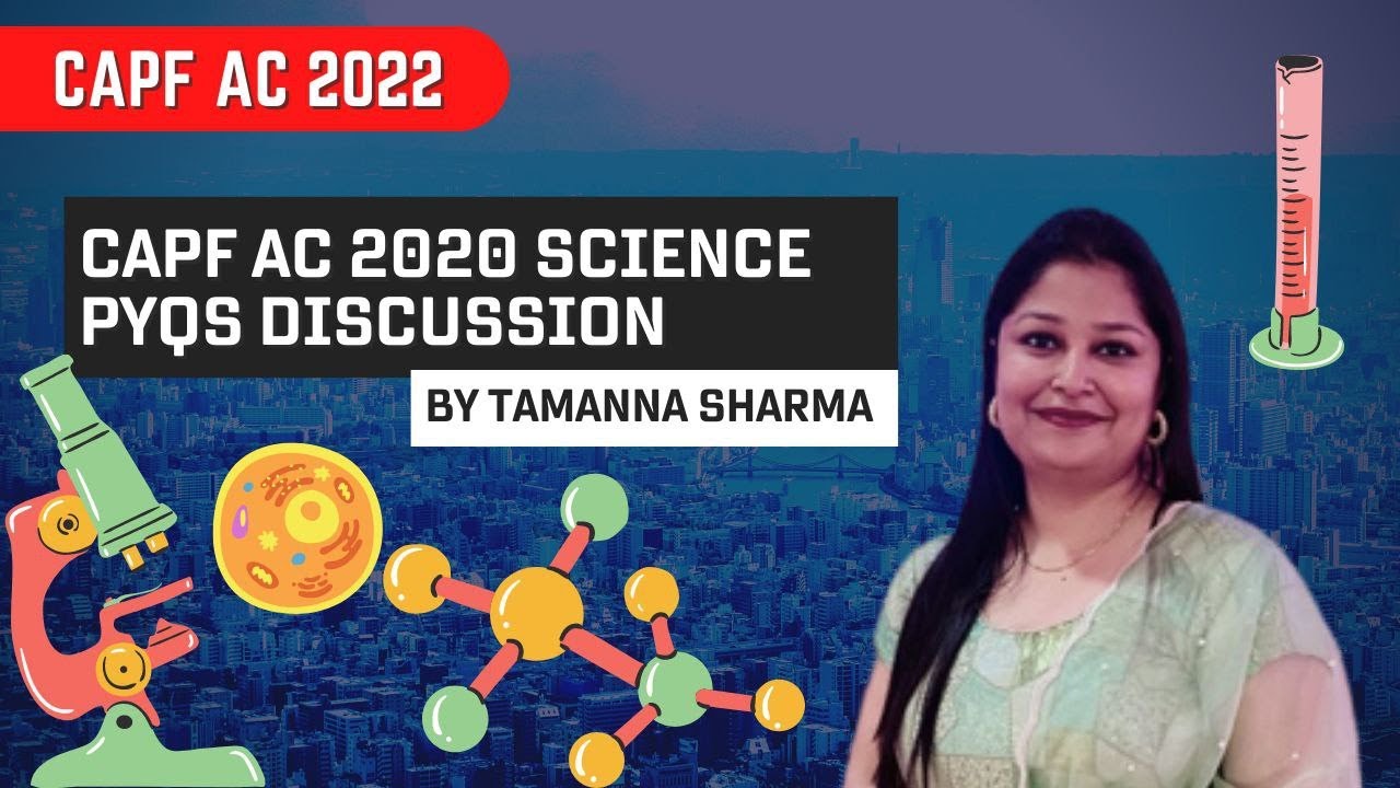 CAPF AC | Science PYQs 2020 with tricks - YouTube
