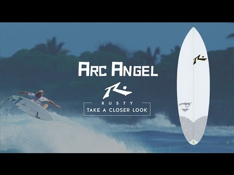 Rusty Arc Angel Surfboard - YouTube