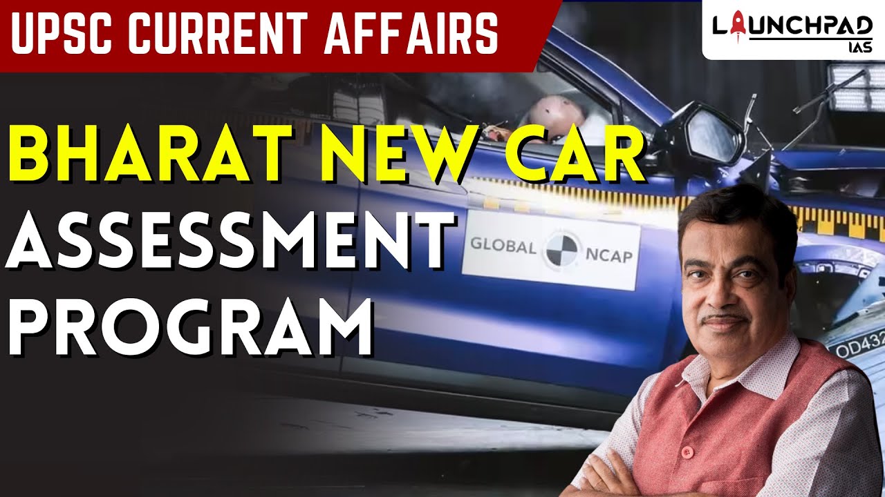 Bharat New Car Assessment Program | Nitin Gadkari Launches Bharat NCAP ...