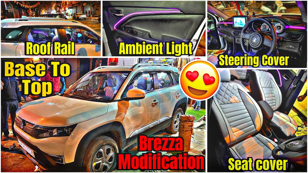 2023 Brezza Modification Cheapest Brezza Modification with genuine ...