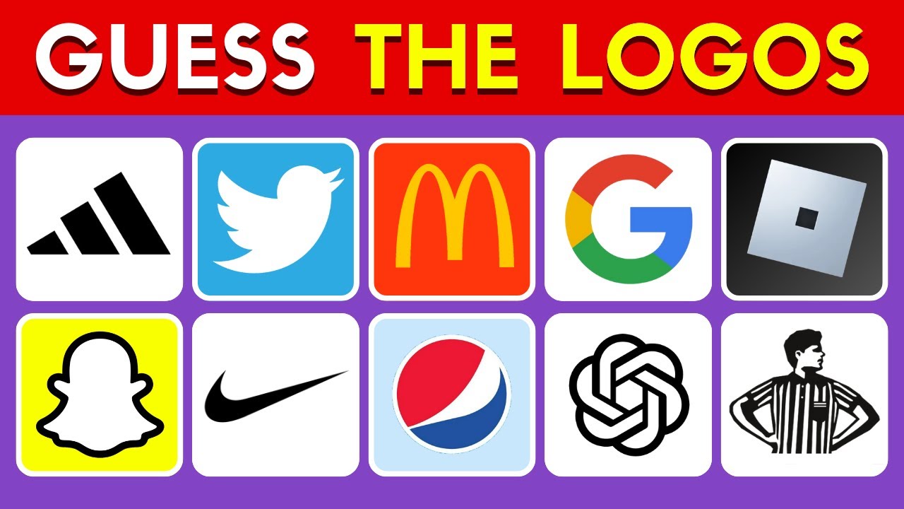 Guess the Logo in 3 Seconds | Famous Logos Everyone Should Know! - YouTube