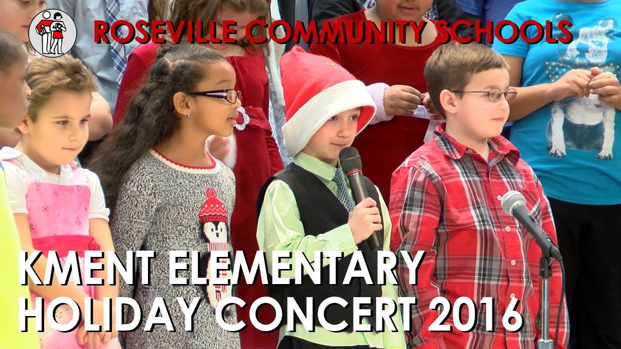 Kment Elementary Holiday Concert 2016 - YouTube
