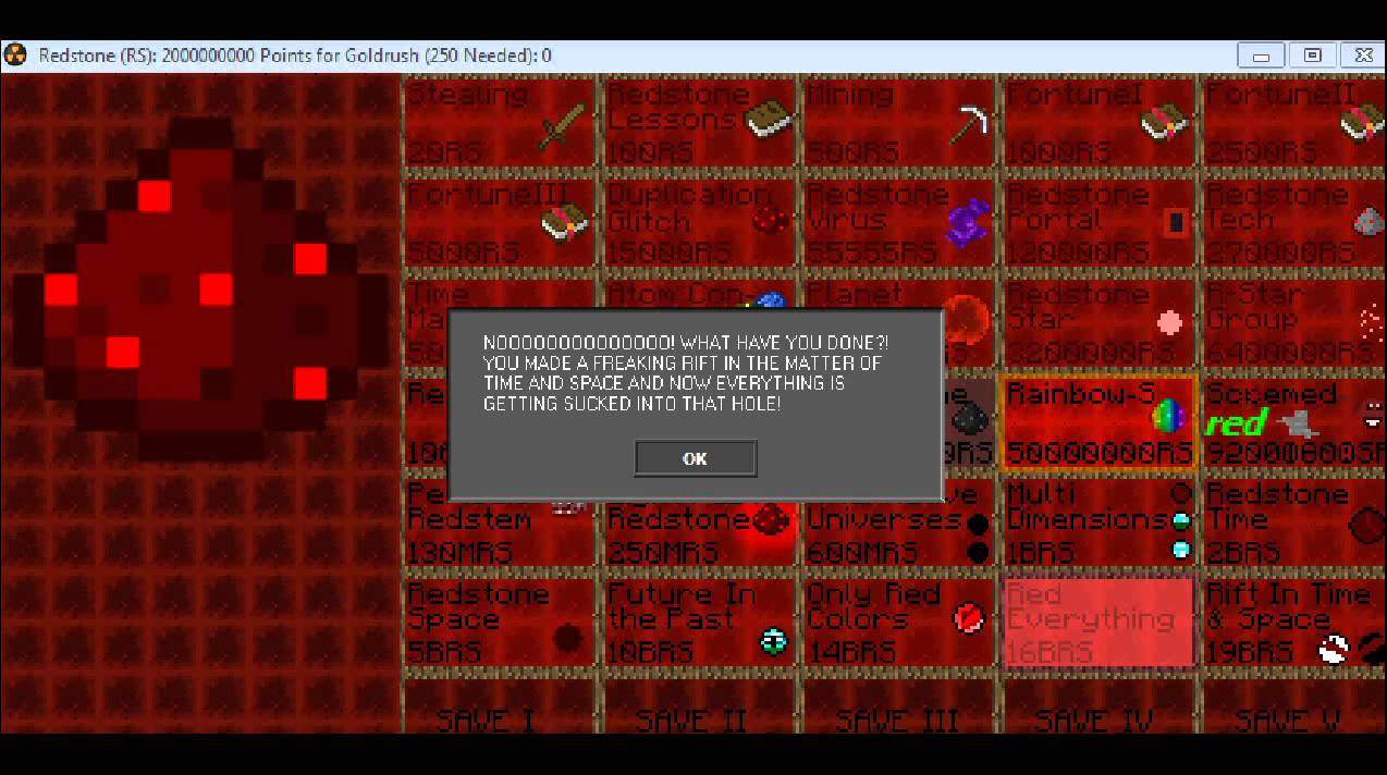 My Games #3 Redstone Clicker (How to Make Your Fingers Hurt) - YouTube