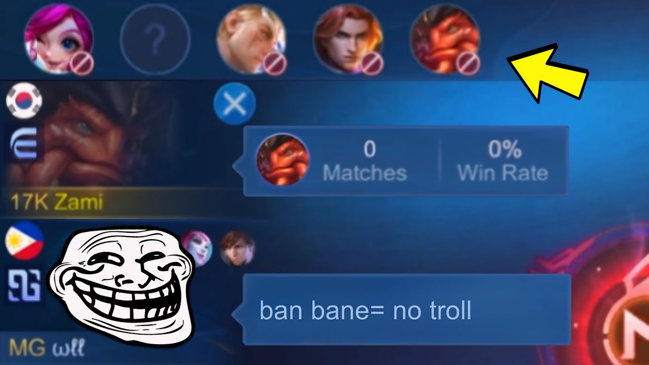 FAKE WINRATE PRANK GONE WRONG😭 MY TEAMMATE BAN MY BANE!! - YouTube