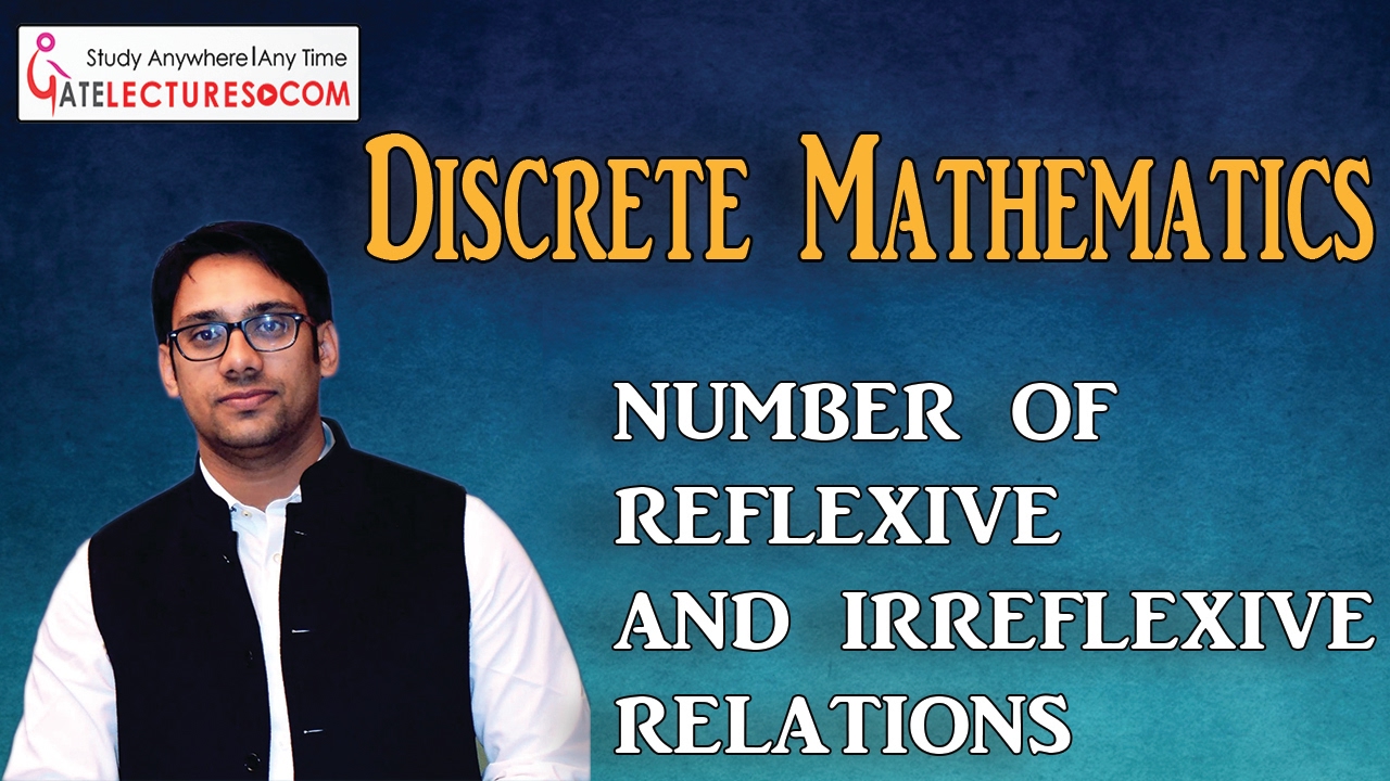 Number Of Reflexive And Irreflexive Relations - YouTube
