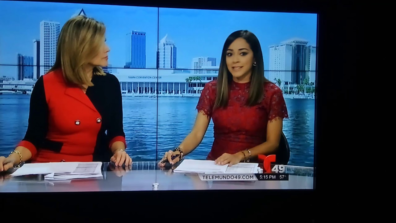 Cristina Puig & Gisselle López Noticiero Telemundo 49 - YouTube