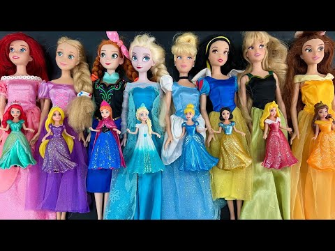 Looking for Disney Princess Dresses DIY Miniature Ideas for Barbie Wig, Dress, Faceup, and More! DIY