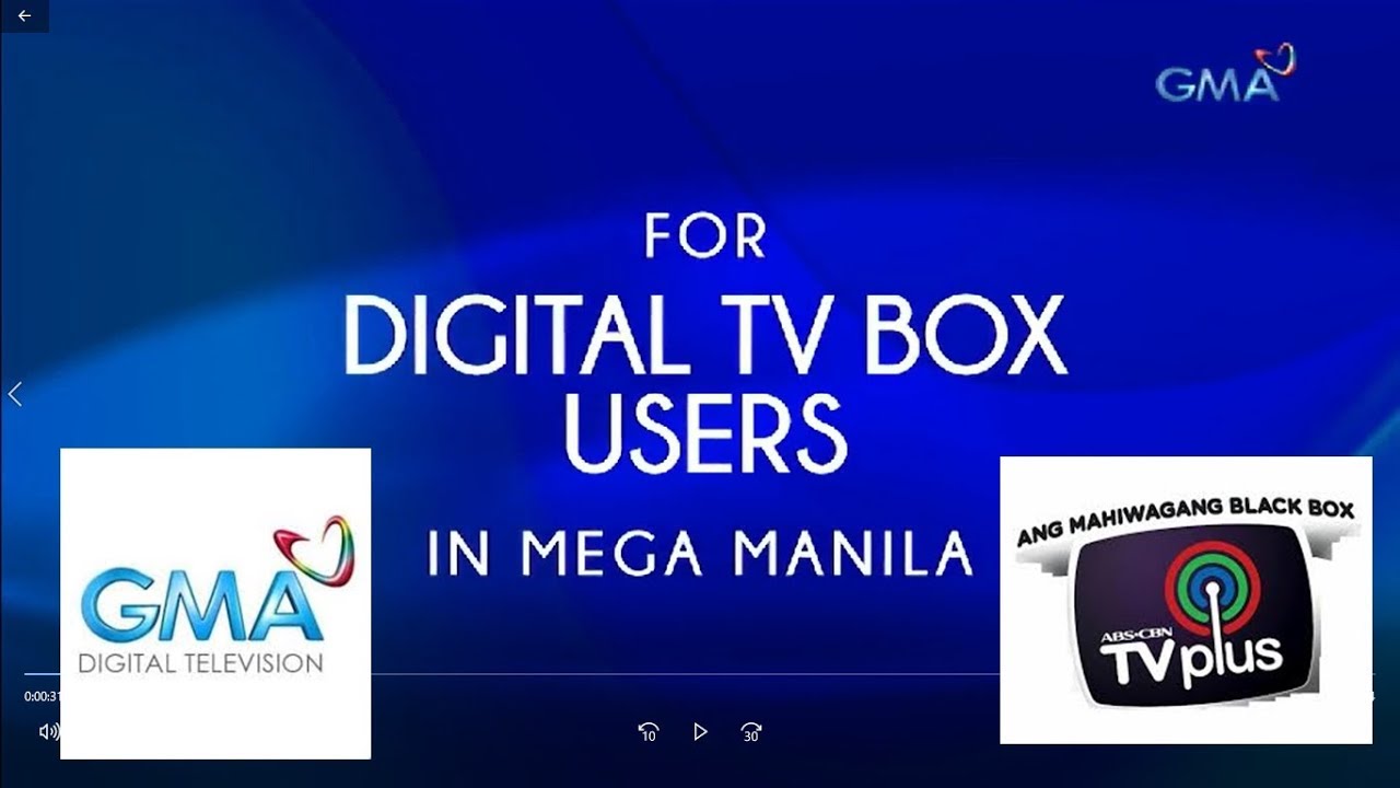 GMA Digibox Rescan before June 4 2019 (Possible Reason) - YouTube