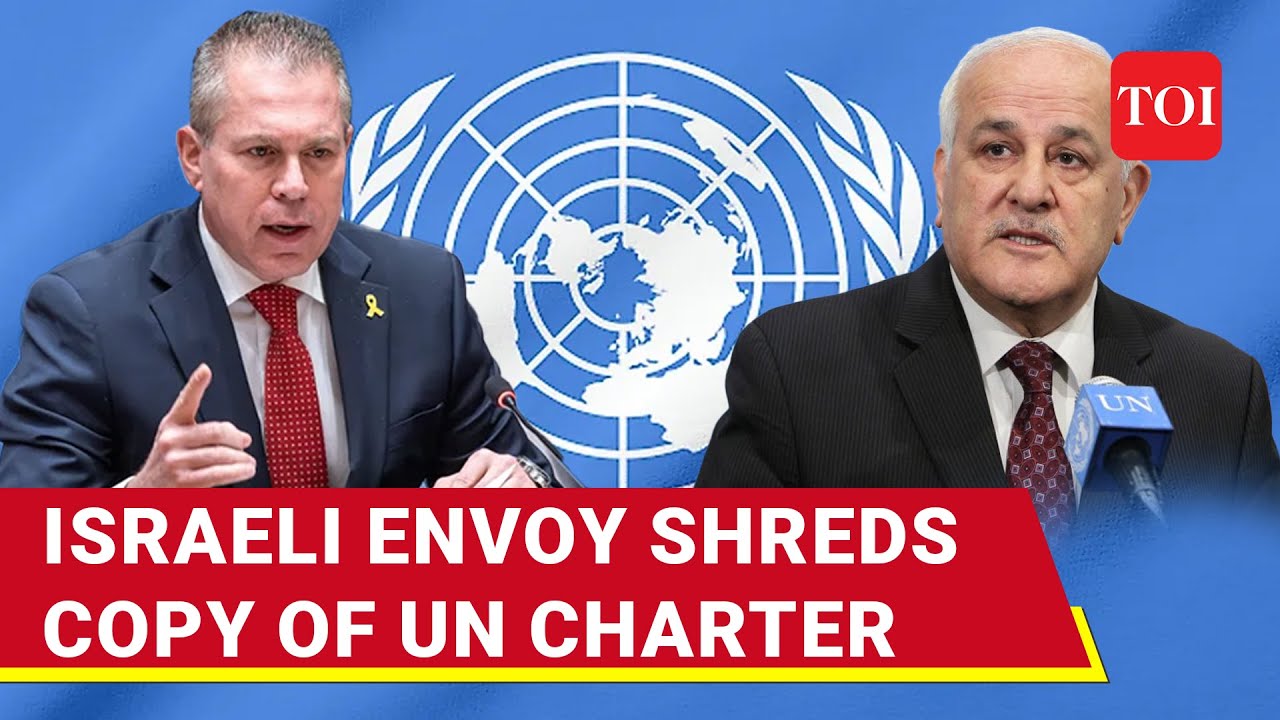 'Isolated' Israel Cries Foul After Big Win For Palestine AT UNGA; Envoy ...