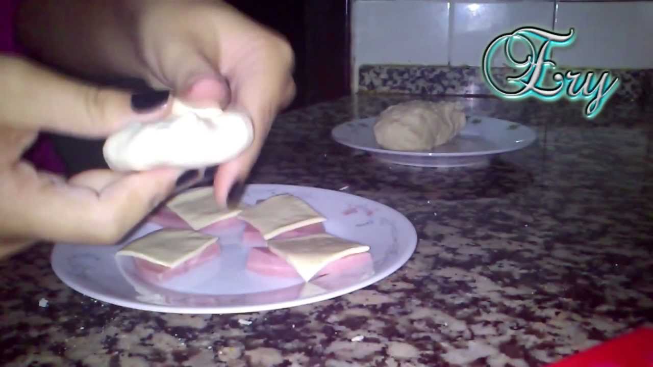 Deliciosa receta: Bollitos rellenos de jamón y queso - 4 Personas ...