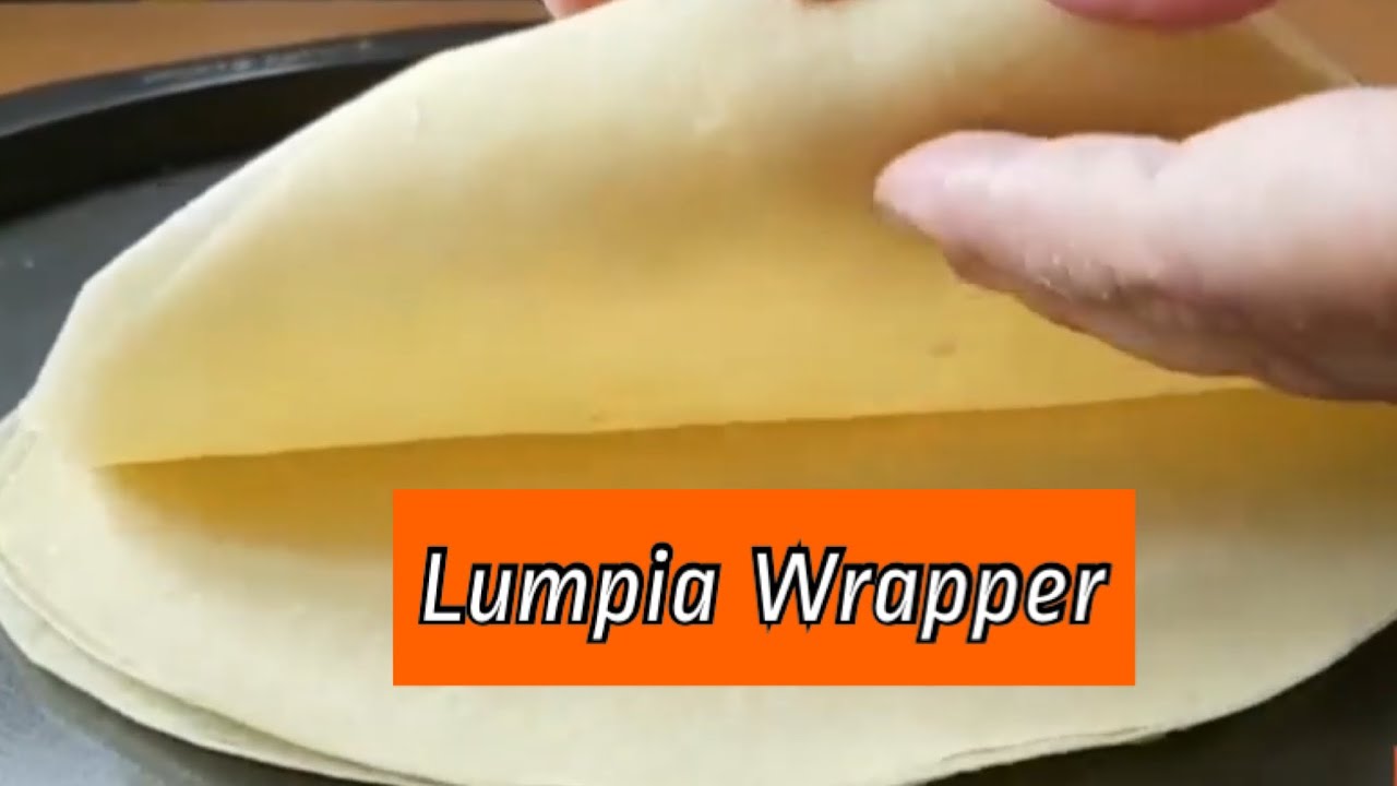 Lumpia Wrapper (Homemade) - YouTube