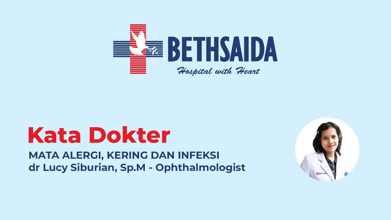 ALERGI MATA, TERASA GATAL DAN PERIH BAGAIMANA CARA MENGOBATINYA - YouTube