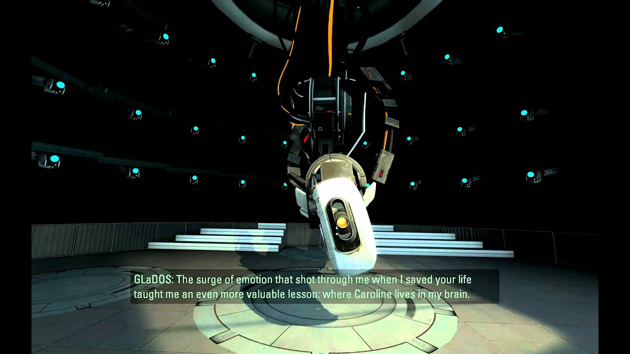 Portal 2 GLaDOS Ending Monologue [1080p].avi - YouTube