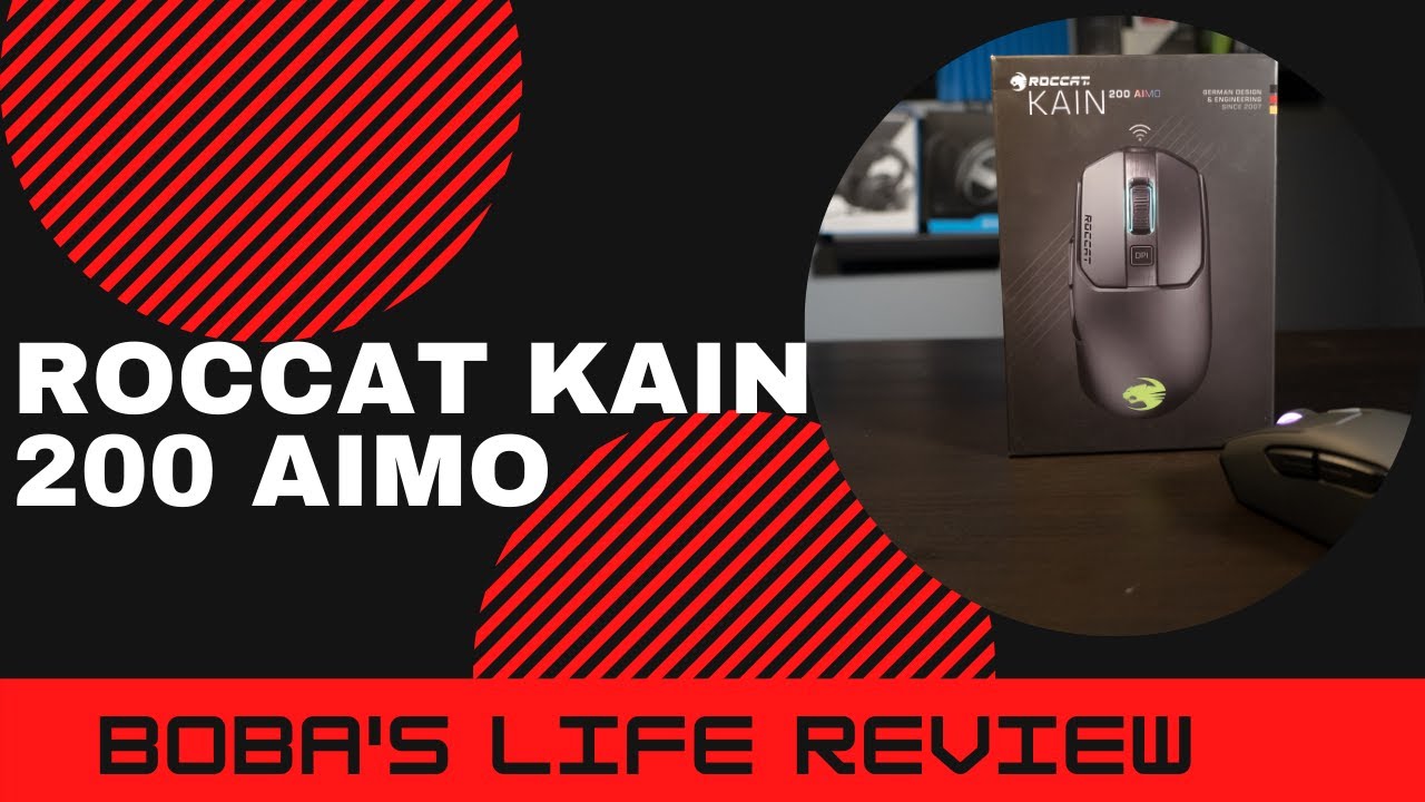 ROCCAT KAIN 200 AMIO REVIEW - This Mouse is a Beast! - YouTube