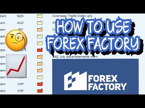 HOW TO USE FOREX FACTORY - YouTube