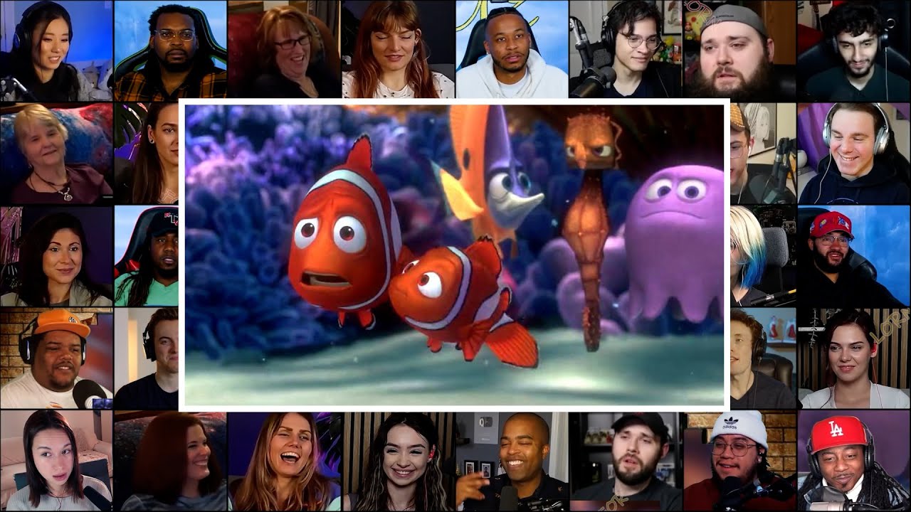 Nemo first day at School | Finding Nemo | Reaction Mashup - YouTube