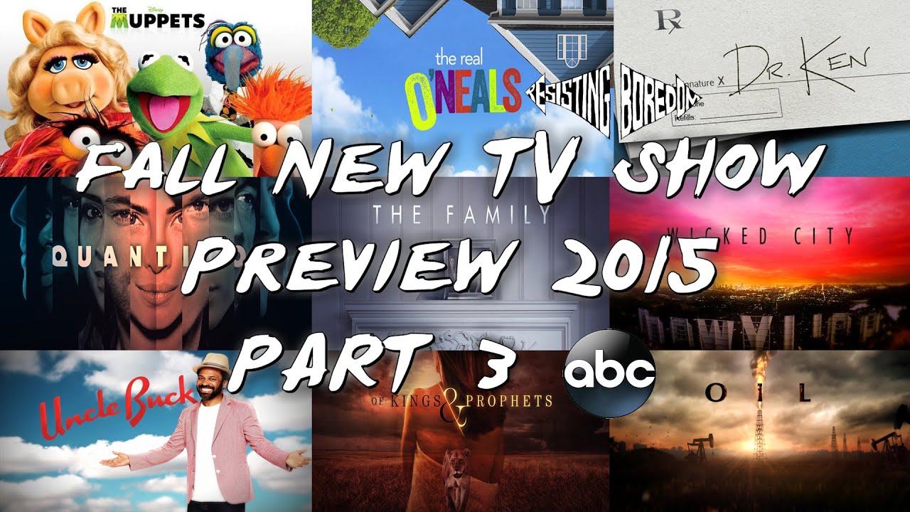 Fall New TV Show Preview 2015 - Part 3 ABC - YouTube