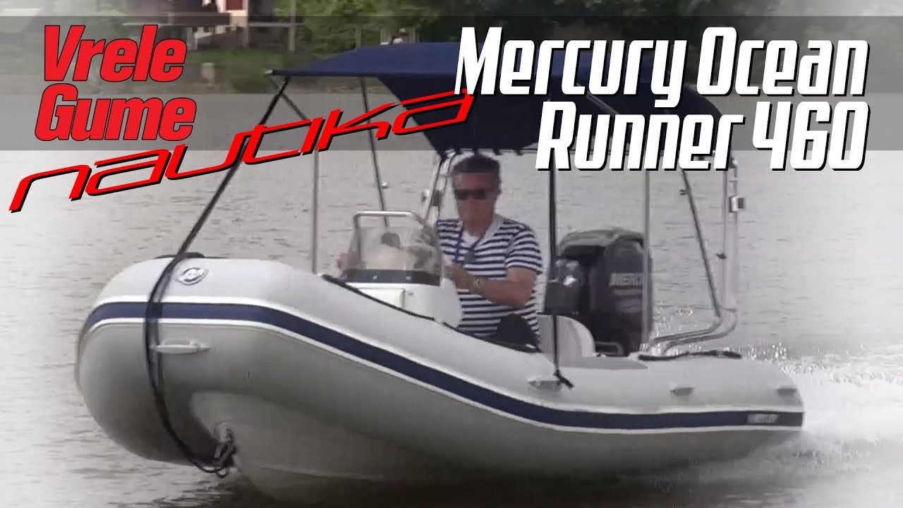 Mercury Ocean Runner 460 - NAUTIČKI TEST by Miodrag Piroški - YouTube