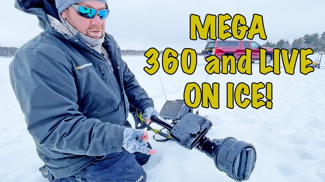 How to Use Humminbird's Mega Live and 360 TOGETHER On Ice - YouTube