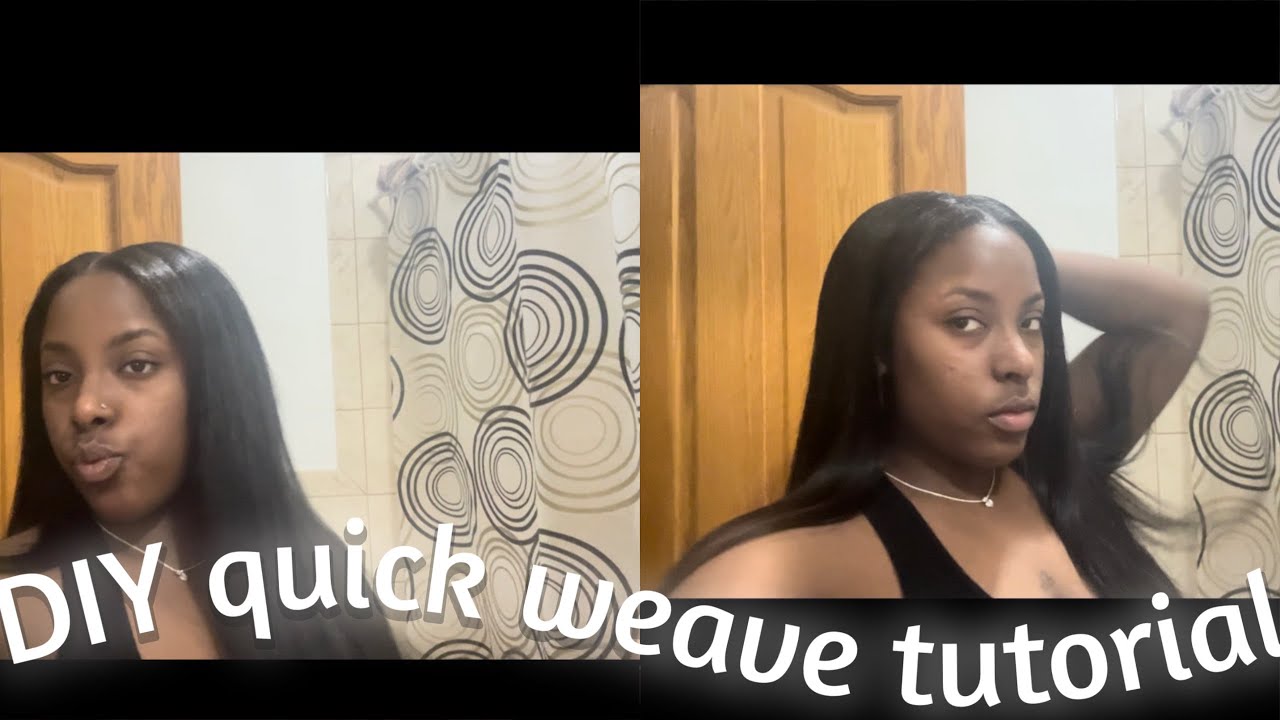 DIY|| Quick Weave Tutorial 😍 - YouTube