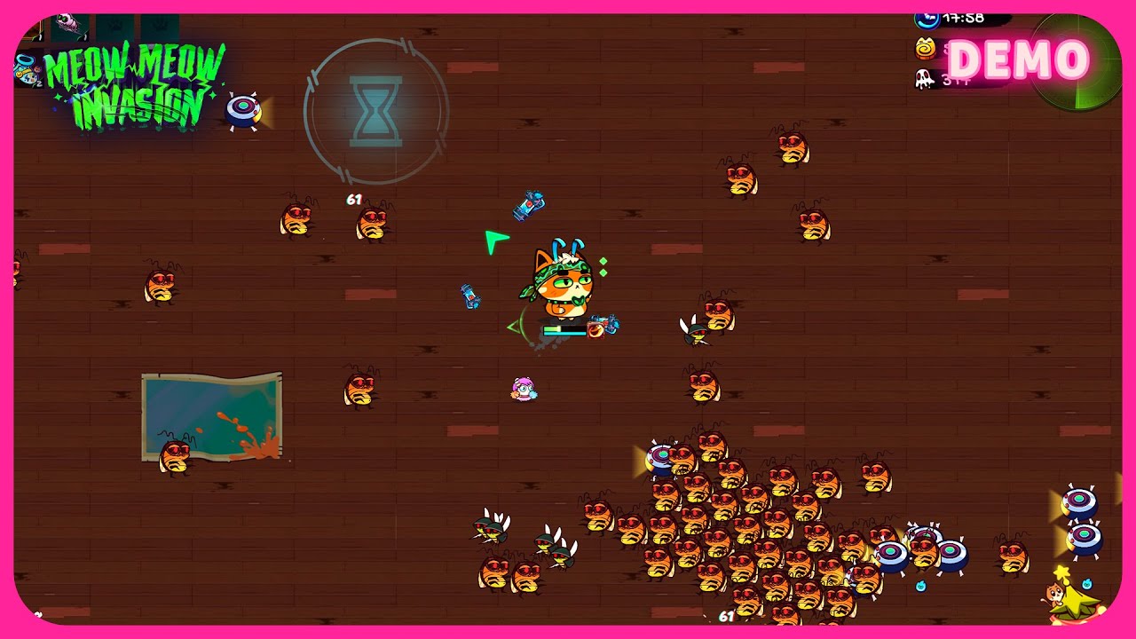 Meow Meow Invasion Gameplay - YouTube