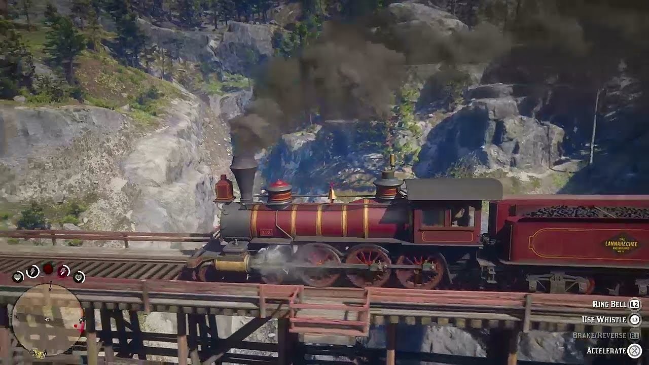 Stealing a Train in #RedDeadRedemption2 because you can. #PS4 - YouTube