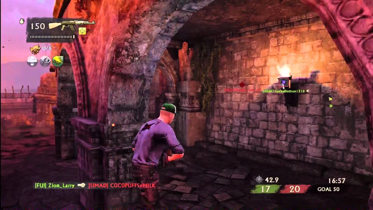 Uncharted 3 Multiplayer New Map: Molten Ruins Gameplay [HD] - YouTube