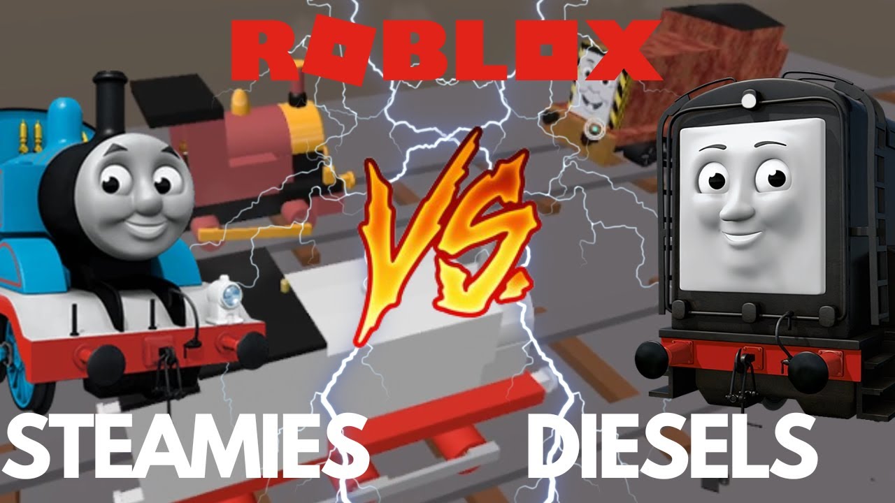THE BATTLE OF SODOR | Roblox | Steamies Vs. Diesels - YouTube