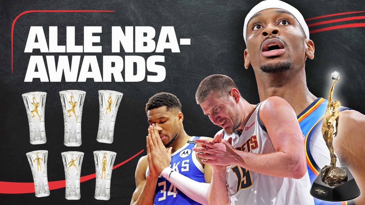 All meine NBA AWARDS: MVP, DPOY, 6TH, MIP, ROTY, COY - YouTube