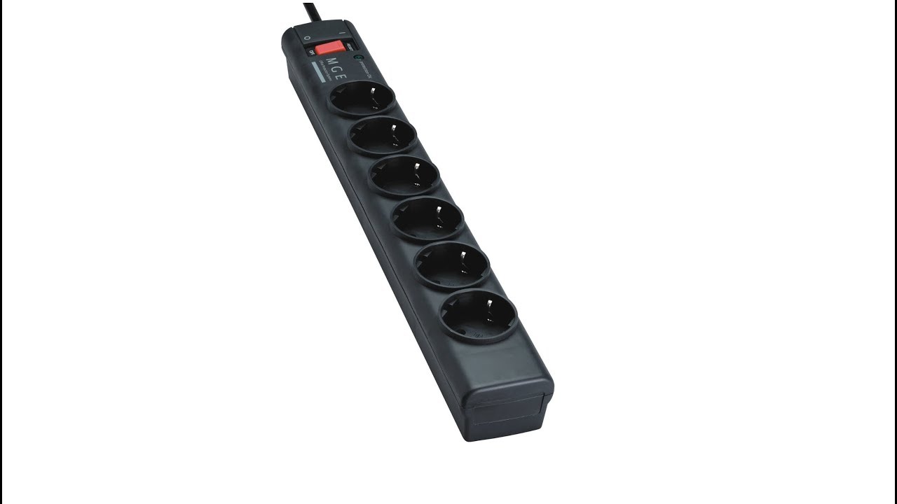 Eaton MGE O P S Protection Strip Parasurtenseur Externe 6 - UNBOXING ...